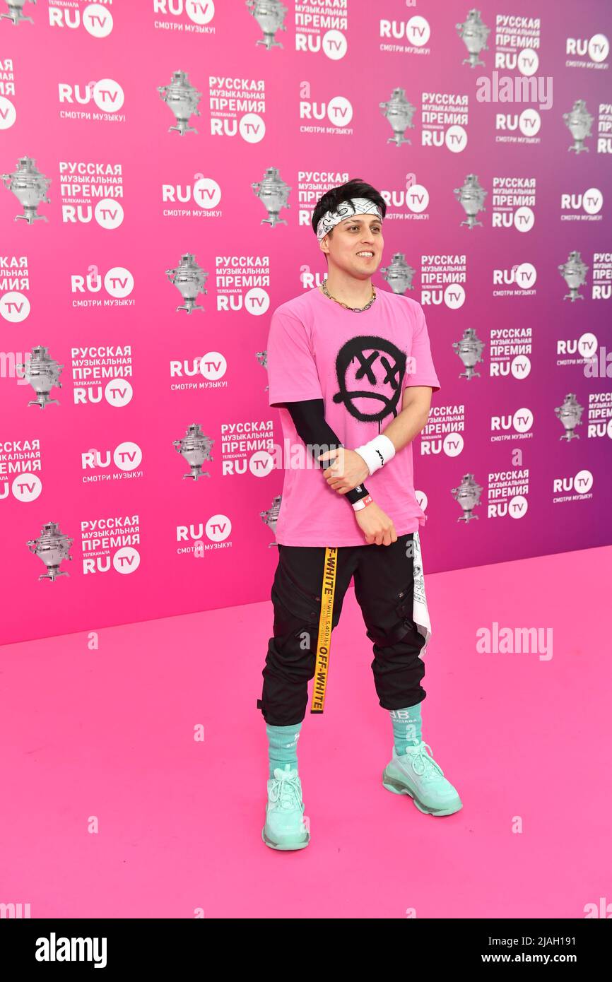 Moscow. The singer Habib Sharipov at a ceremony of delivery of the XI ...