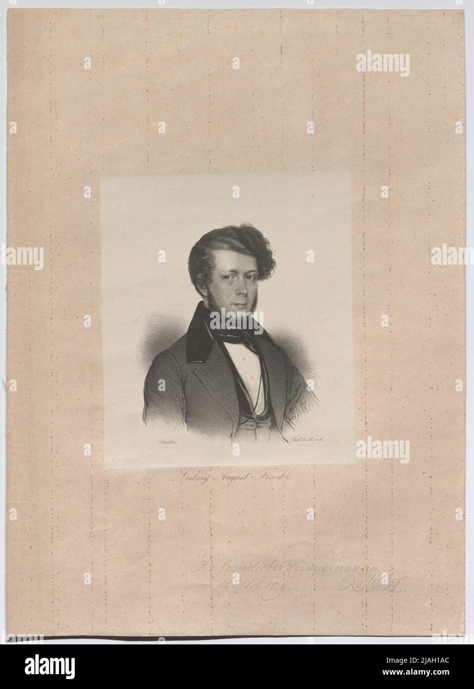 Ludwig August Frankl ". Ludwig August Frankl, writer and doctor. Johann ...