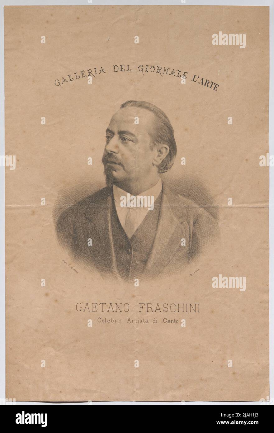 Gaetano Fraschini; Famous singing artist. "Gaetano Fraschini ...