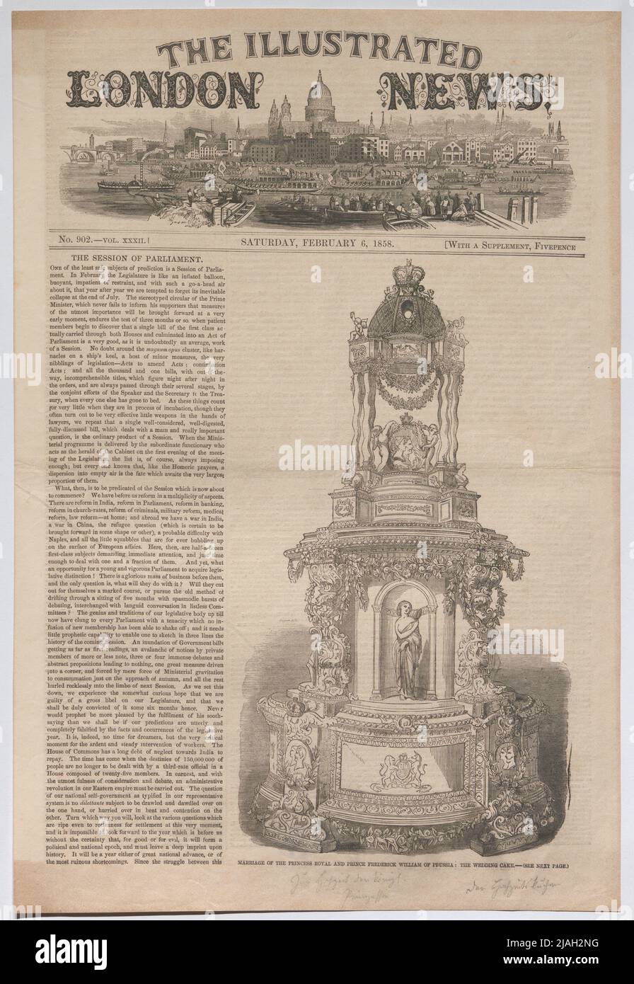 Marriage of the Princess Royal and Prince Frederick William of Prussia ...