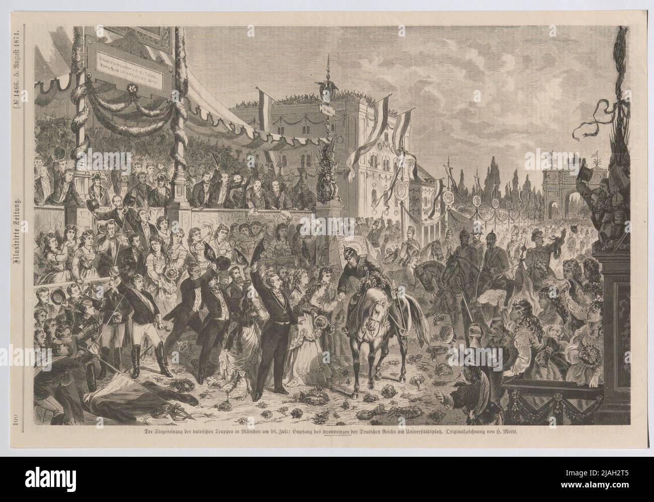 Munich 1838 hi-res stock photography and images - Alamy