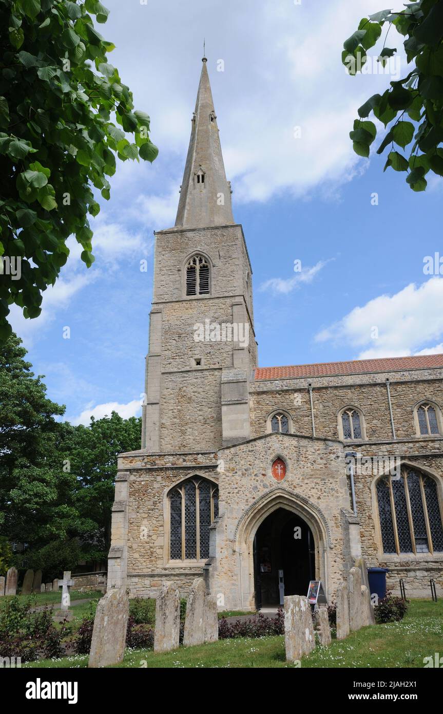 St Peter & St Paul, Fenstanton, Cambridgeshire Stock Photo - Alamy