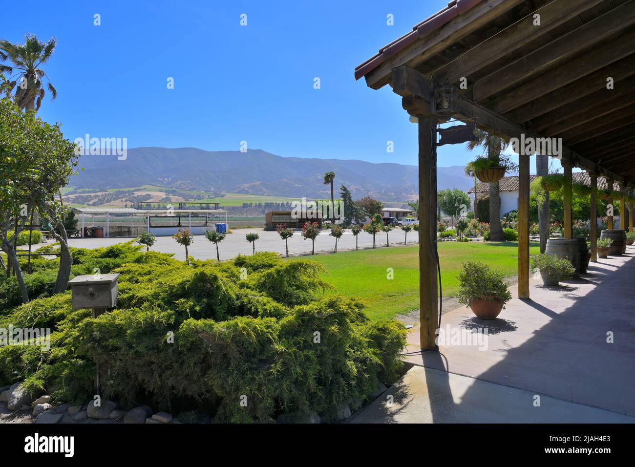 The historic Mission Nuestra Señora de la Soledad, California CA Stock ...