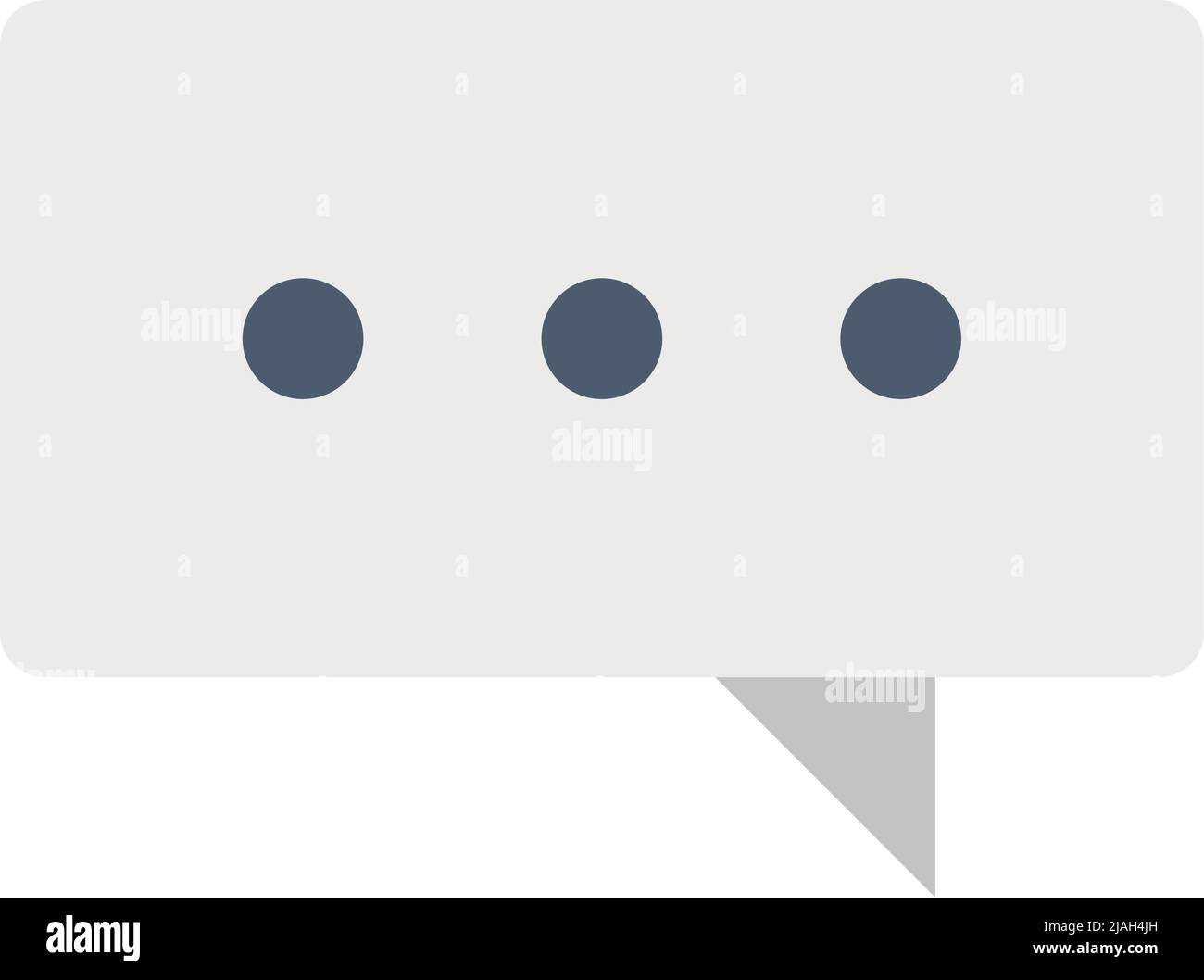 Comment semi flat color vector object Stock Vector Image & Art - Alamy