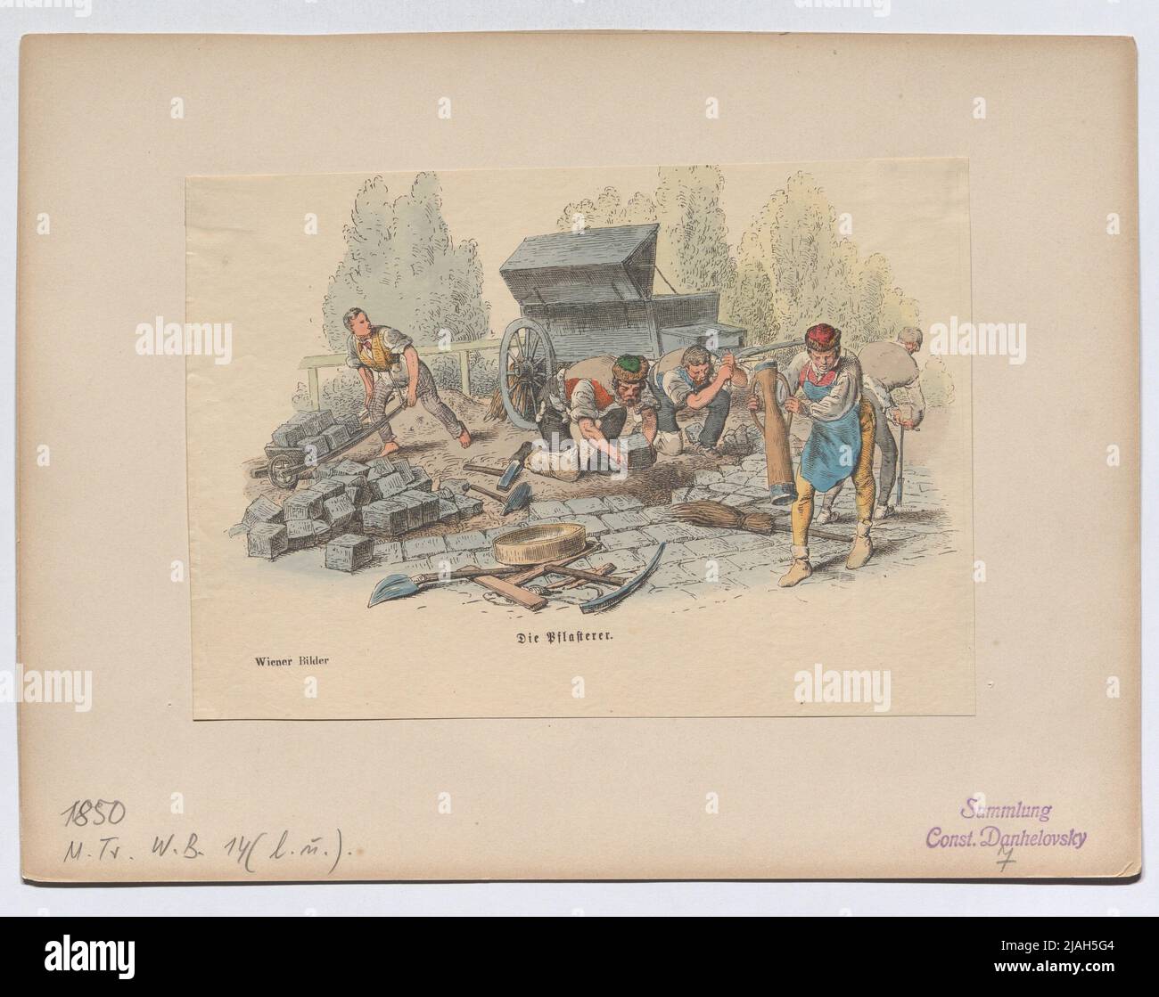 Series "Wiener Pictures": "The pavement Stock Photo - Alamy