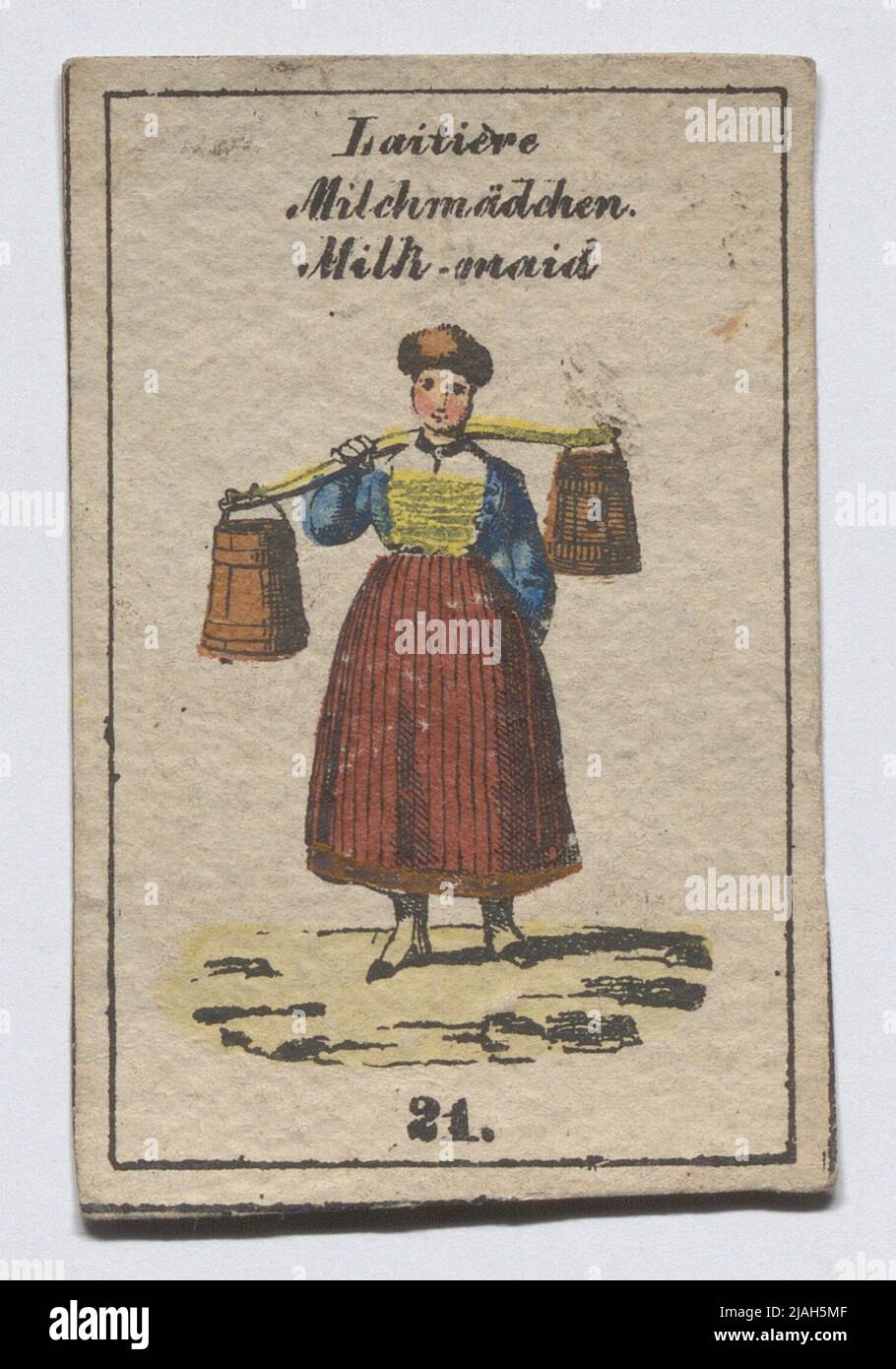 Milk maid hi-res stock photography and images - Alamy