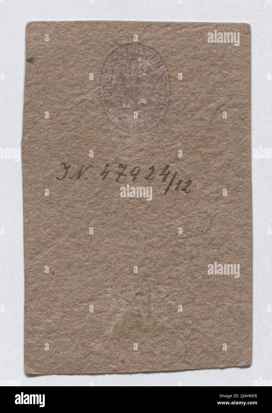 Card game (24 sheets) with vocational representations: "Blanchisseuse ...