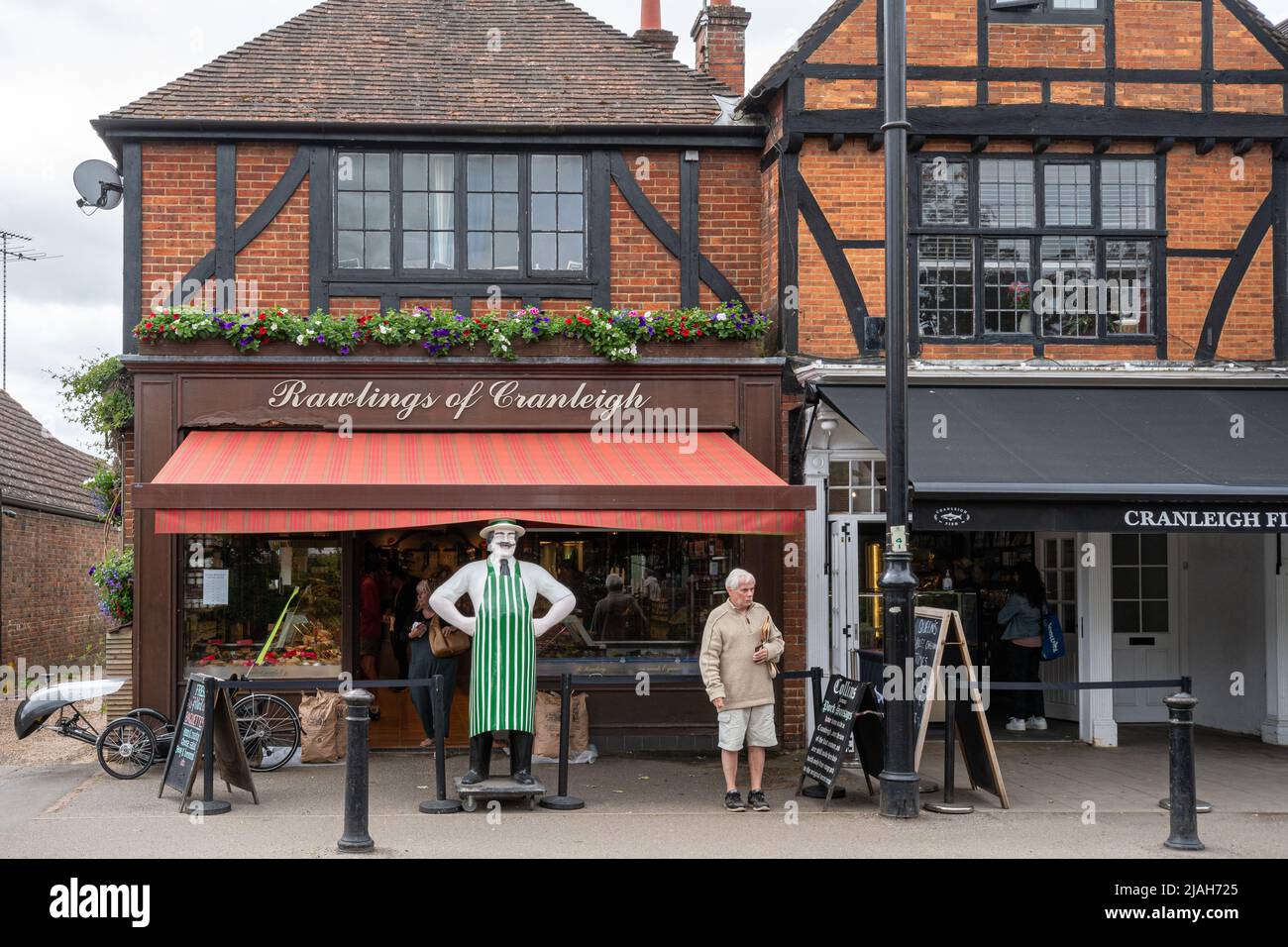Rawlings of Cranleigh, a traditional butchers shop on the village high ...