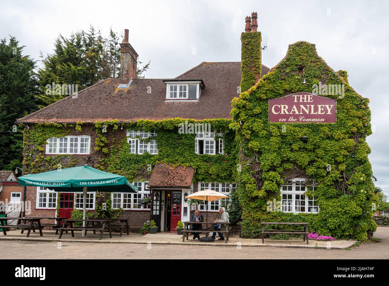 The Cranley Hotel in the Surrey village of Cranleigh, Surrey, England ...