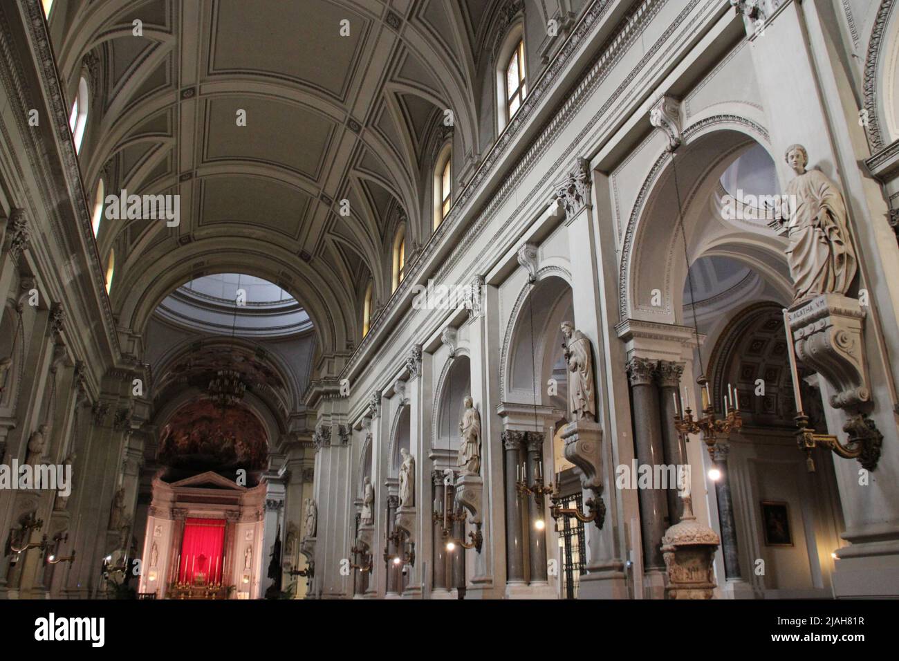 cathedral in palermo in sicily (italy Stock Photo - Alamy