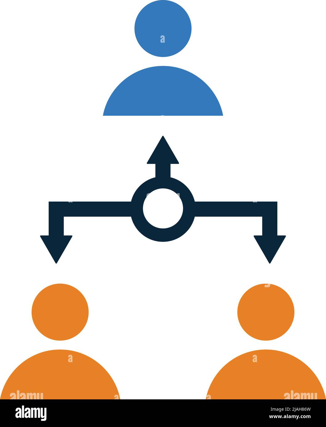 Connectivity, social linking icon is isolated on white background ...