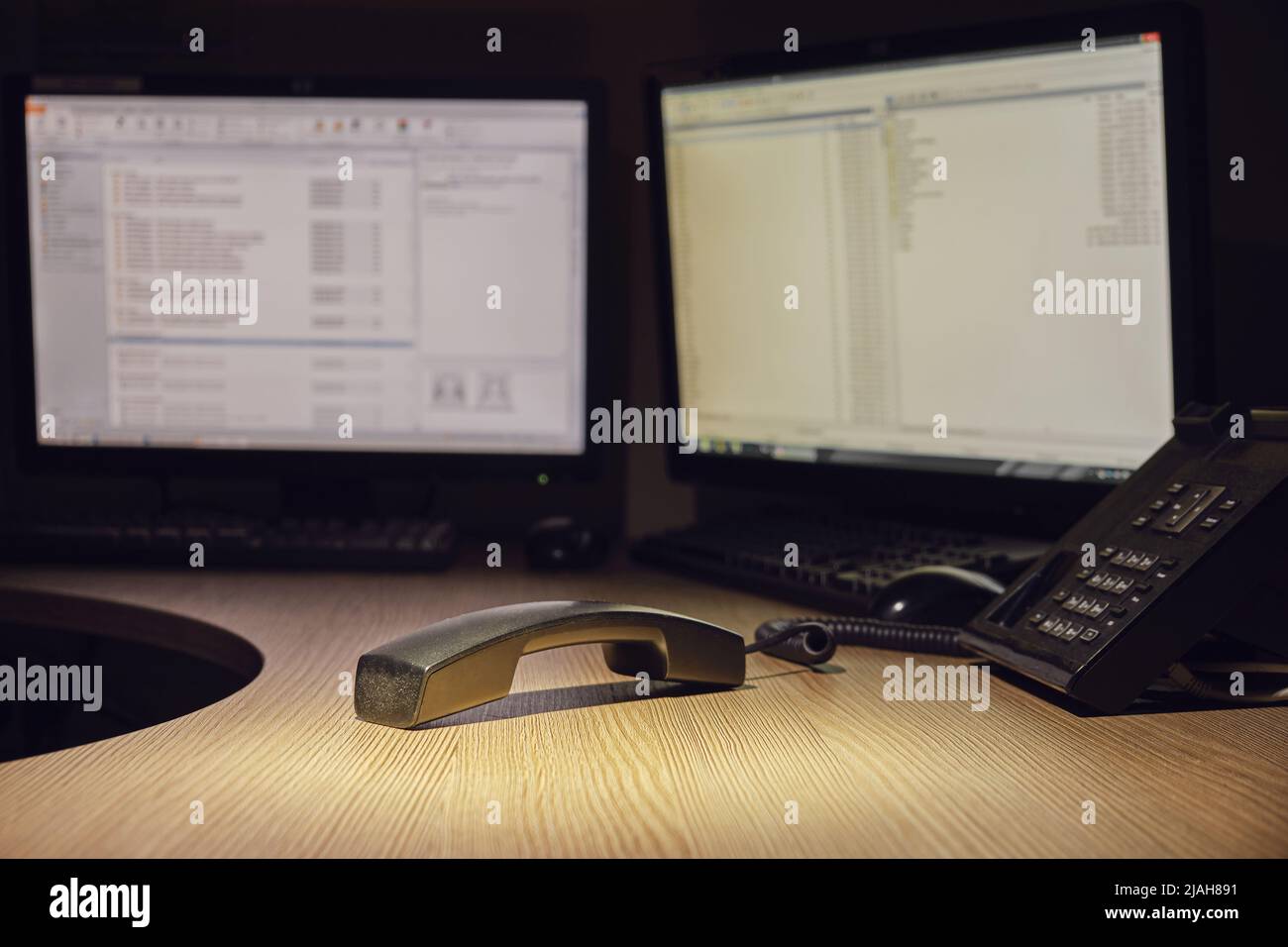 Busy business telecommunication receiver hi-res stock photography and ...