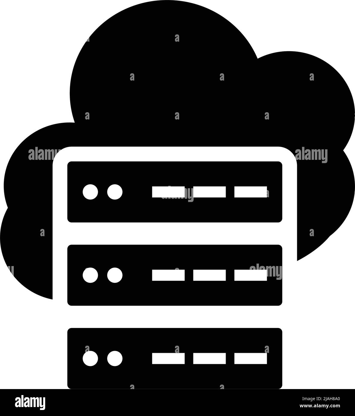 Data storage, hosting server icon. - Perfect use for designing and ...