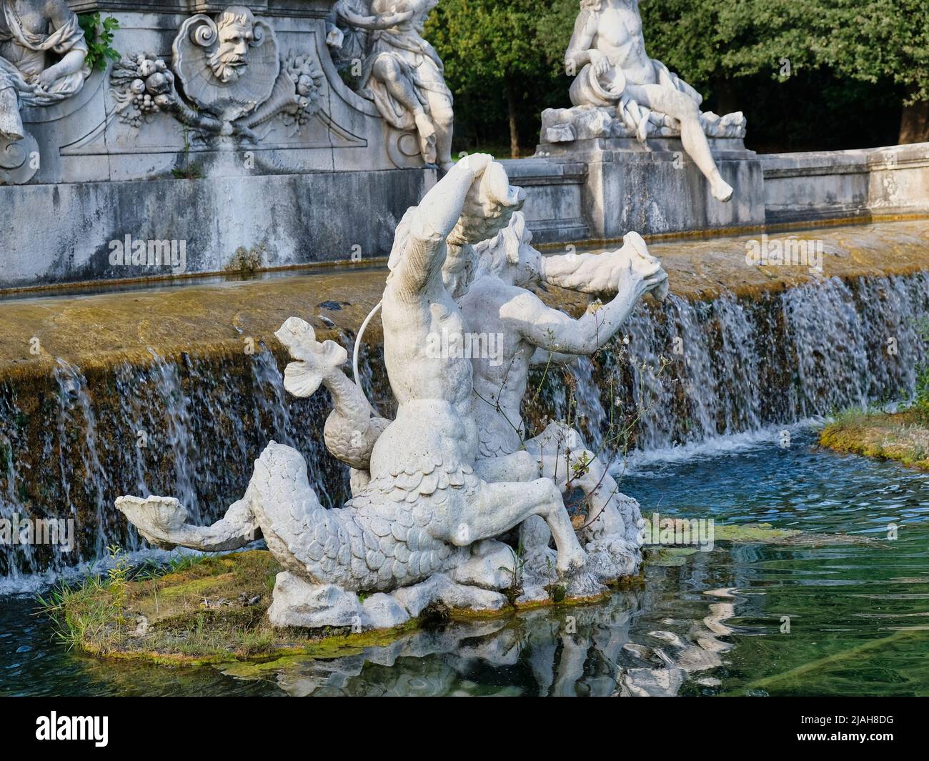 The Fountain of Ceres, in the beautiful park of the Royal Palace of ...