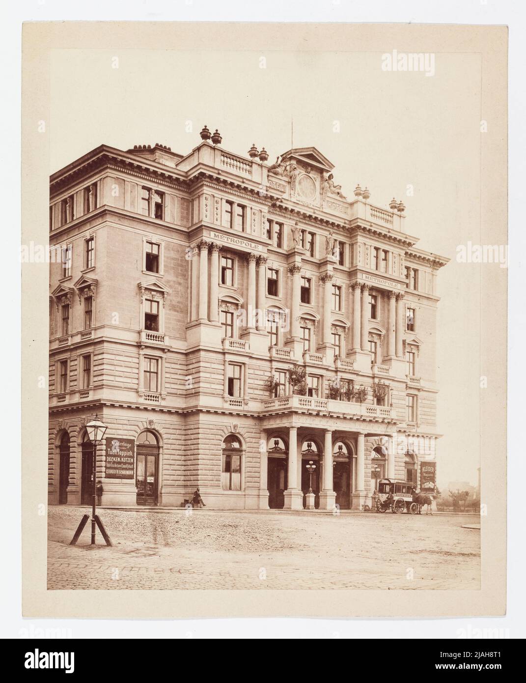 1st, Morzinplatz 4 - Hotel Métropole - View against Franz -Josefs -Kai ...