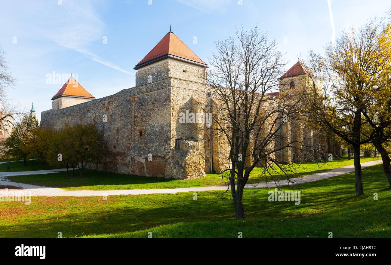 Medieval Thury Castle, Varpalota Stock Photo - Alamy