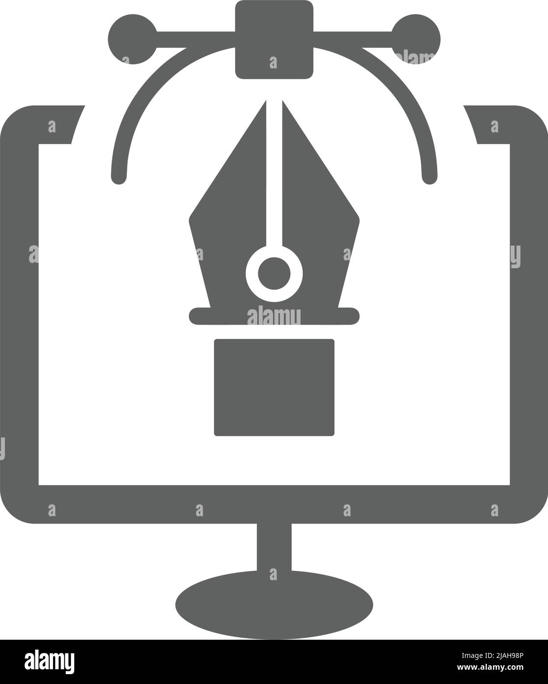 Design, anchor tool icon - Perfect use for print media, web, stock ...