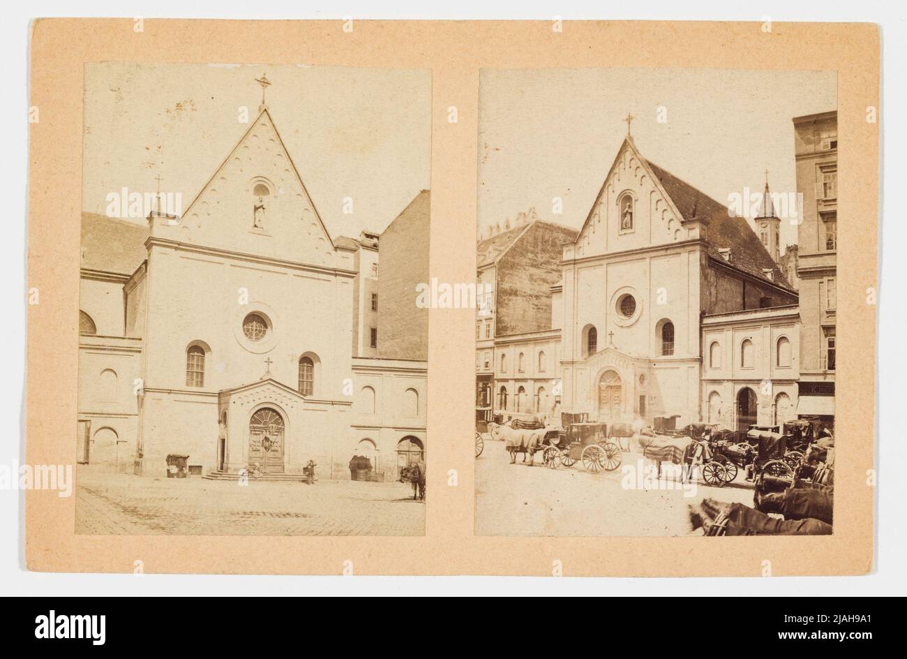 1st, new market - Capuchin Church and Capuchin monastery (2 photos ...