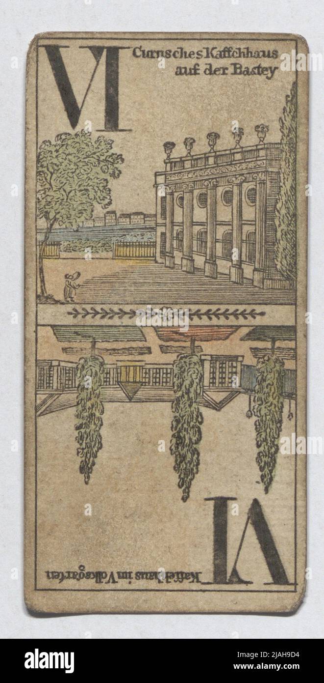 Tarock card game with views of Vienna and the surrounding area - Tarock ...