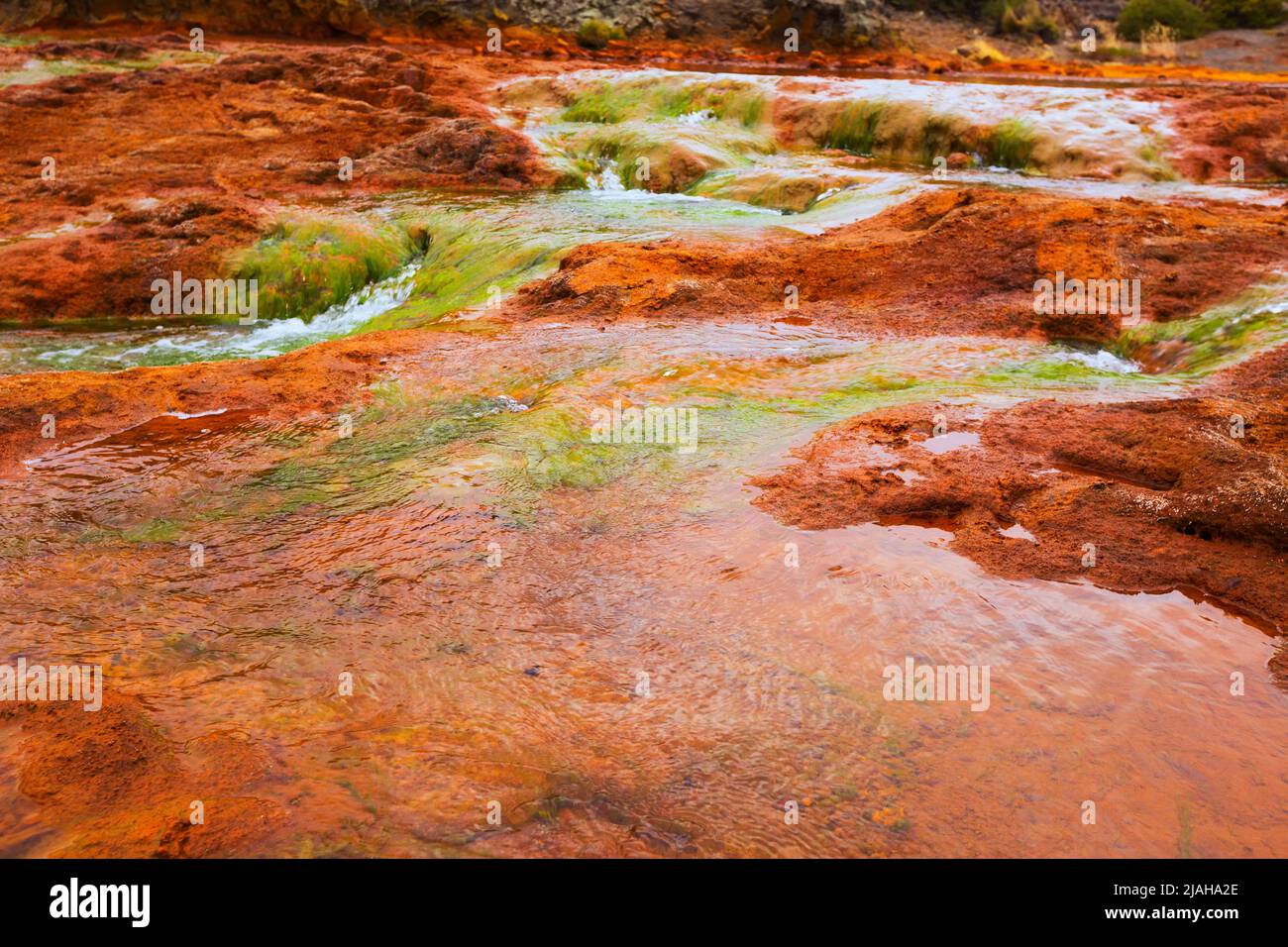 Salto del Agrio and Agrio river Stock Photo - Alamy