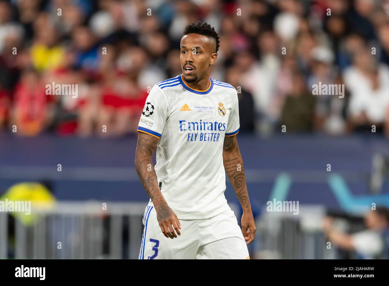 Eder Militao (Real Madrid) during the Uefa Champions League match ...