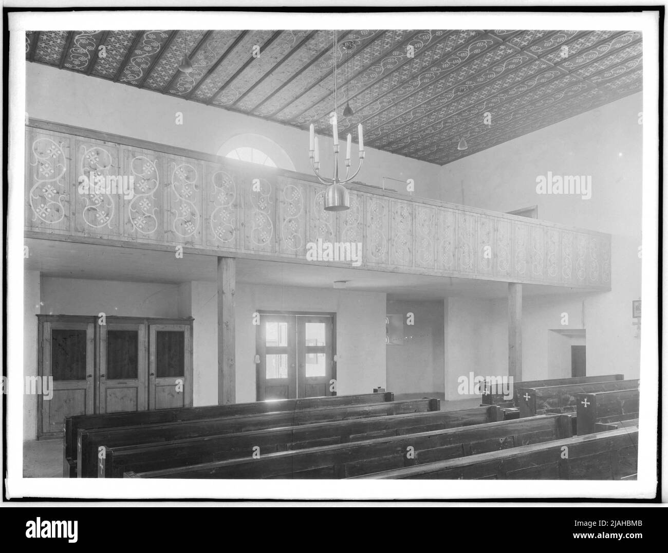 Hubertus and Christophoruskirche (13th, Sankt Hubertus Platz), view to ...
