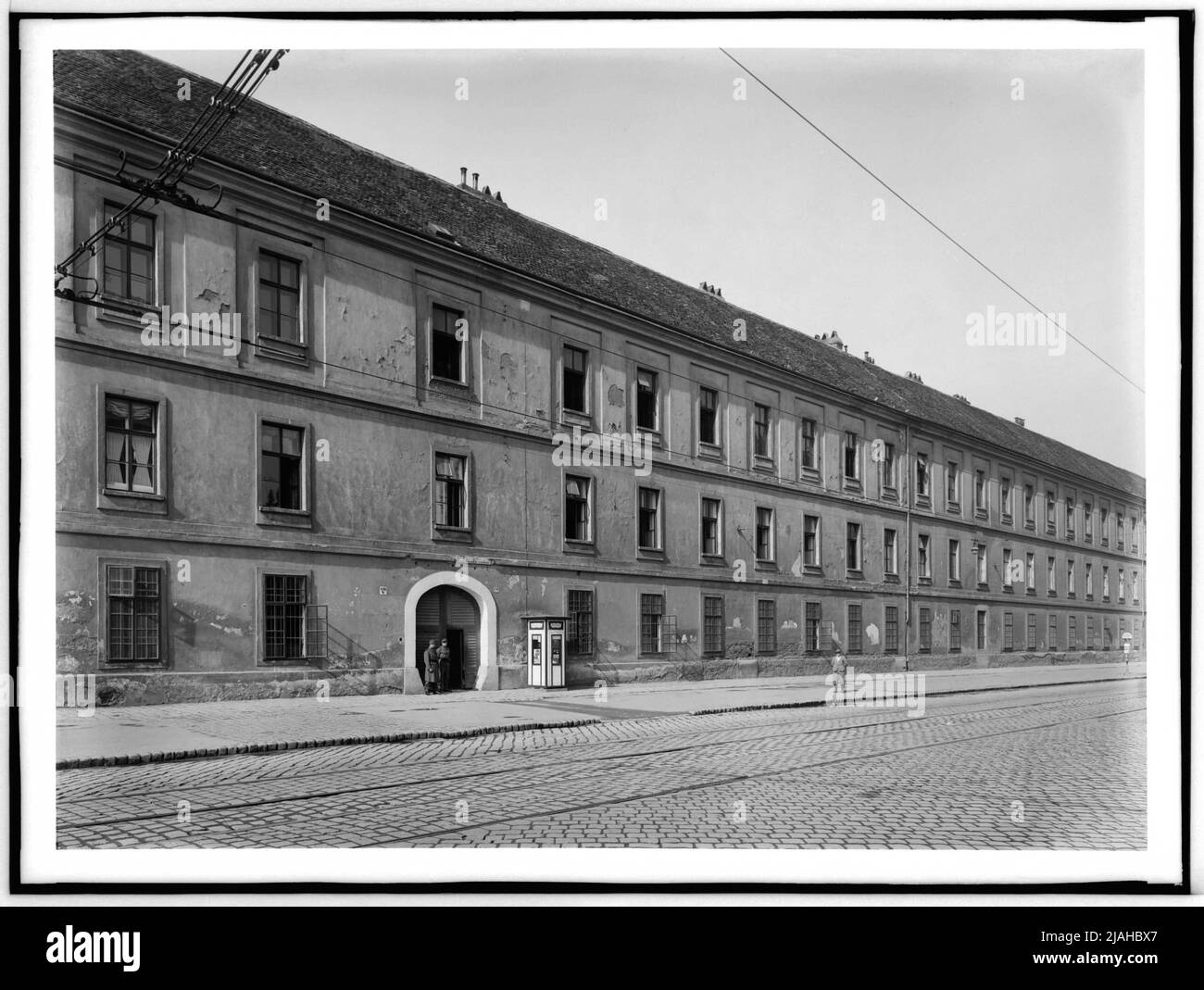 Rennweg barracks (3rd, Rennweg 89-93), facade to Landstraßer ...