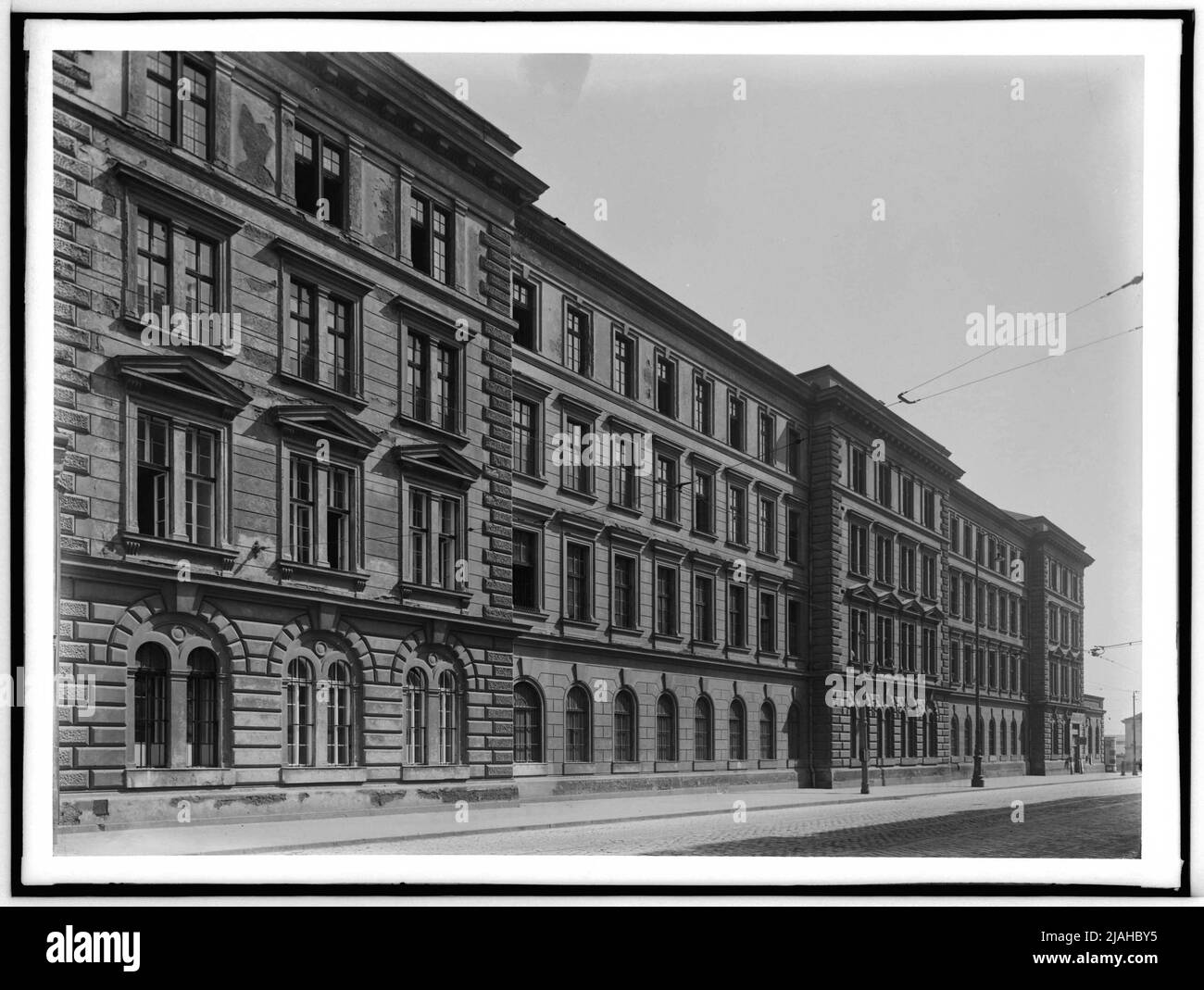 Rennweg barracks (3rd, Rennweg 89-93), outdoor view Stock Photo - Alamy