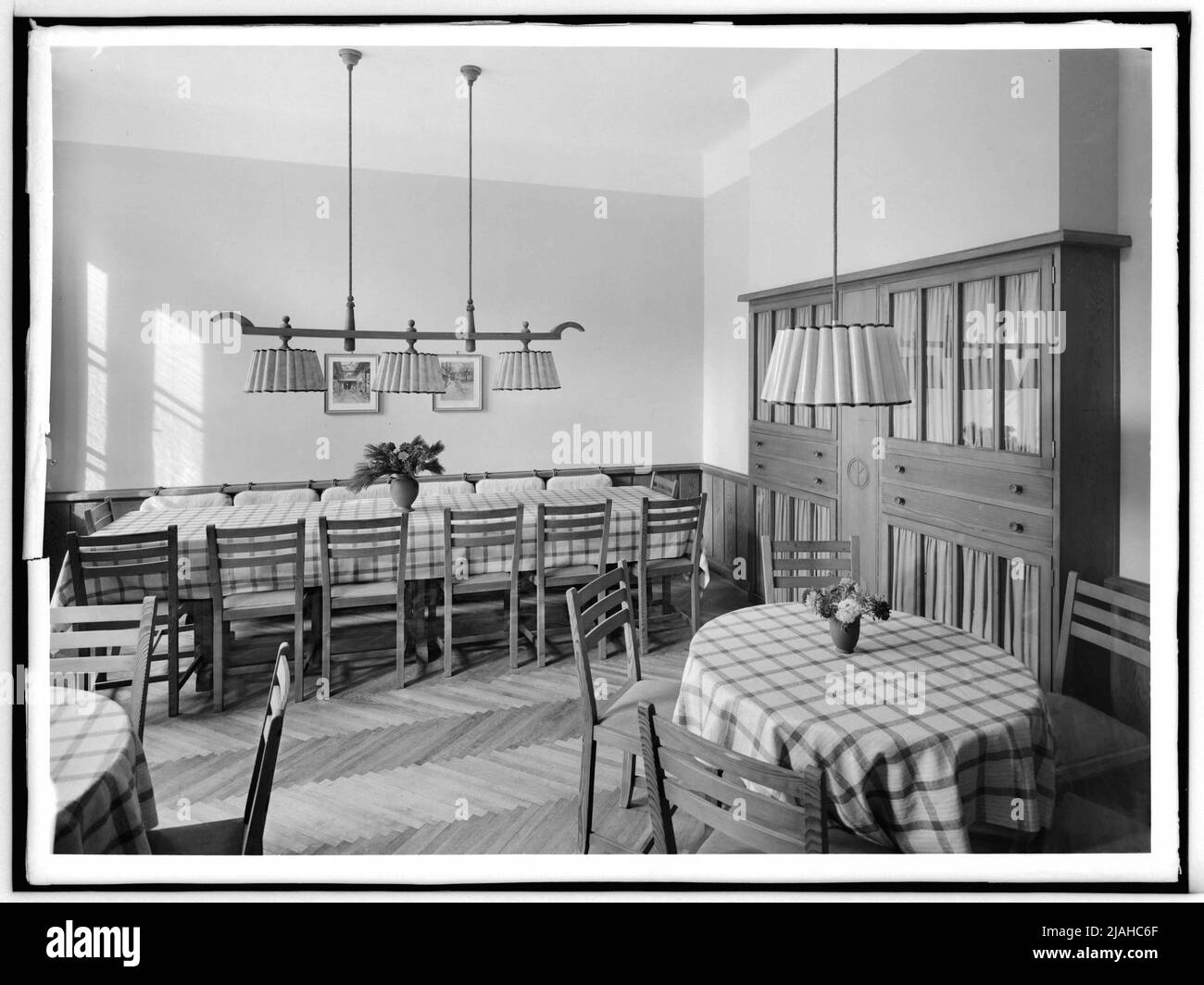 Kindergarten school (?), Dining room Stock Photo - Alamy