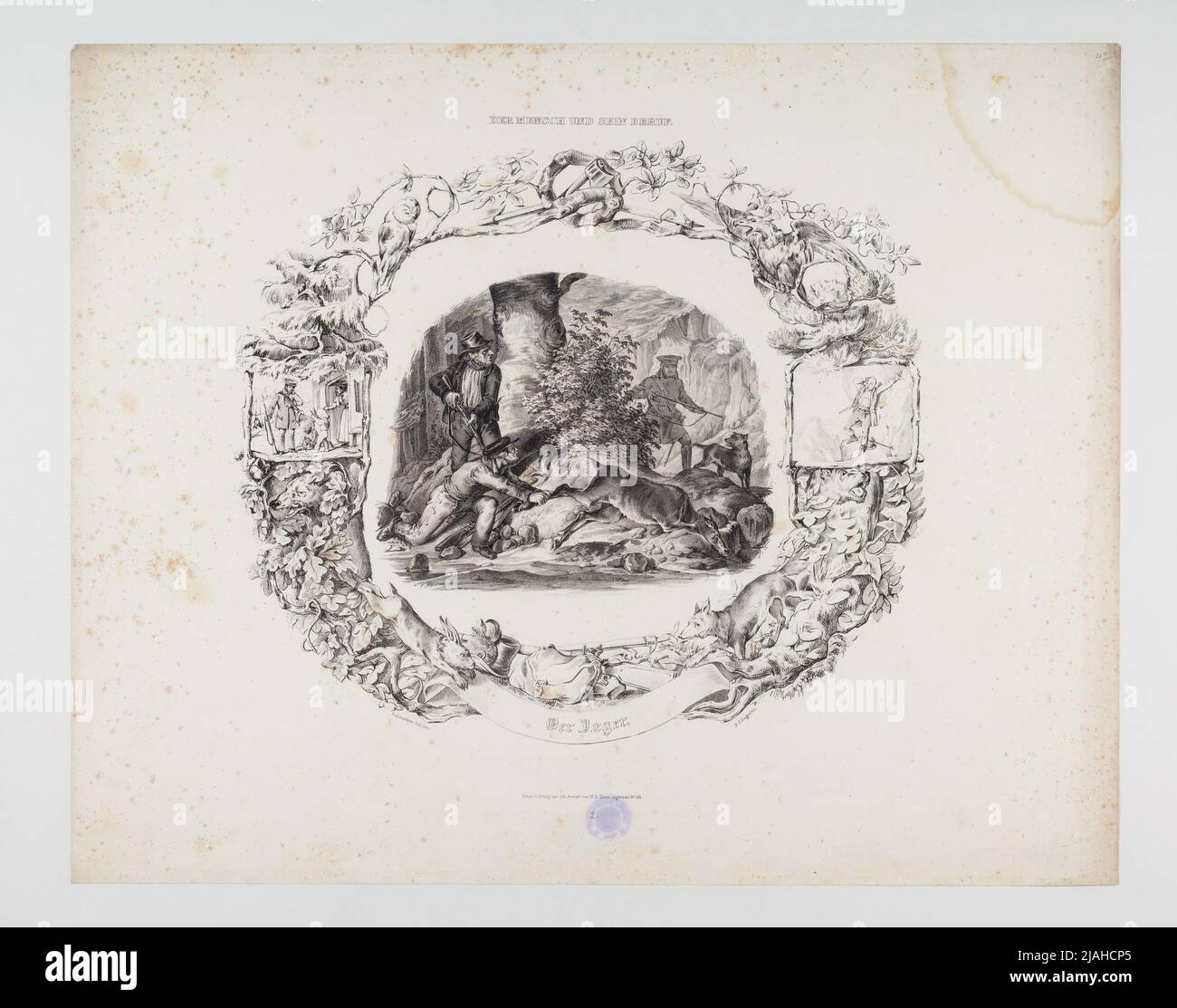 "Man and his job": "The hunter". Jakob Matthias Schmuzer (Schmuzer ...