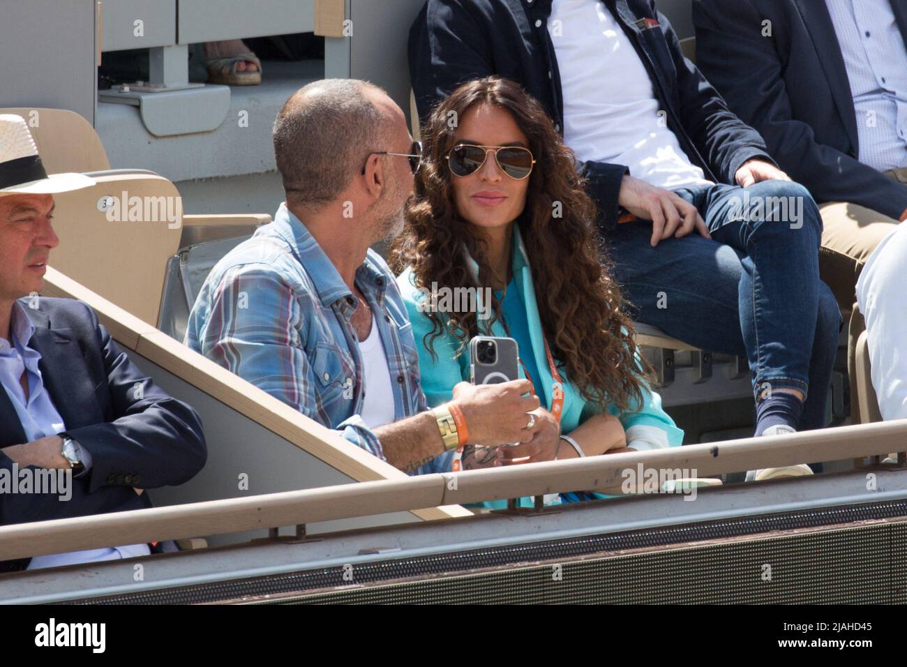 Paris, France. May 30, 2022, Jade Foret in the stands during French ...
