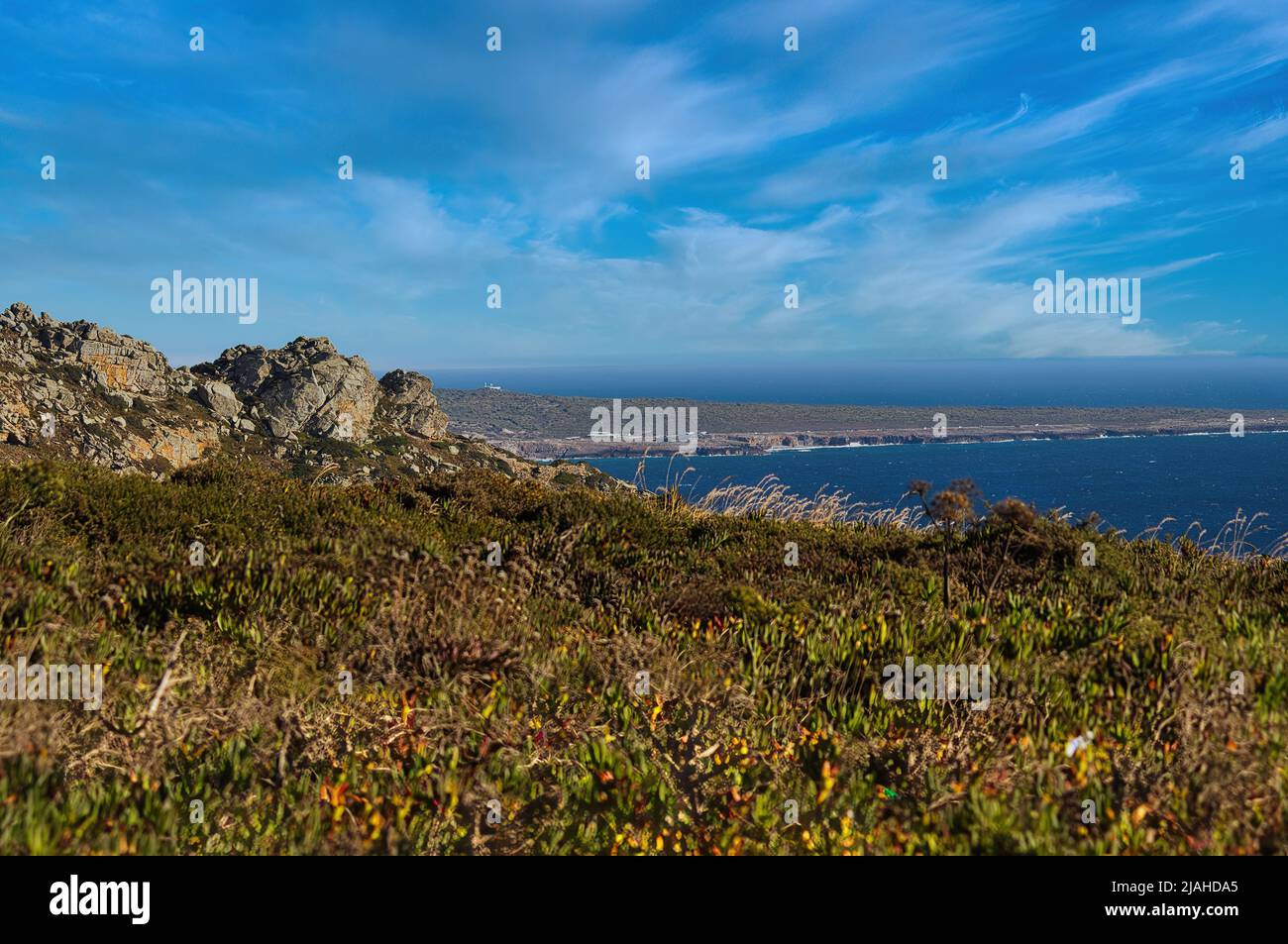 Cabo da Roca or the Cape Roca which is the westernmost point of ...