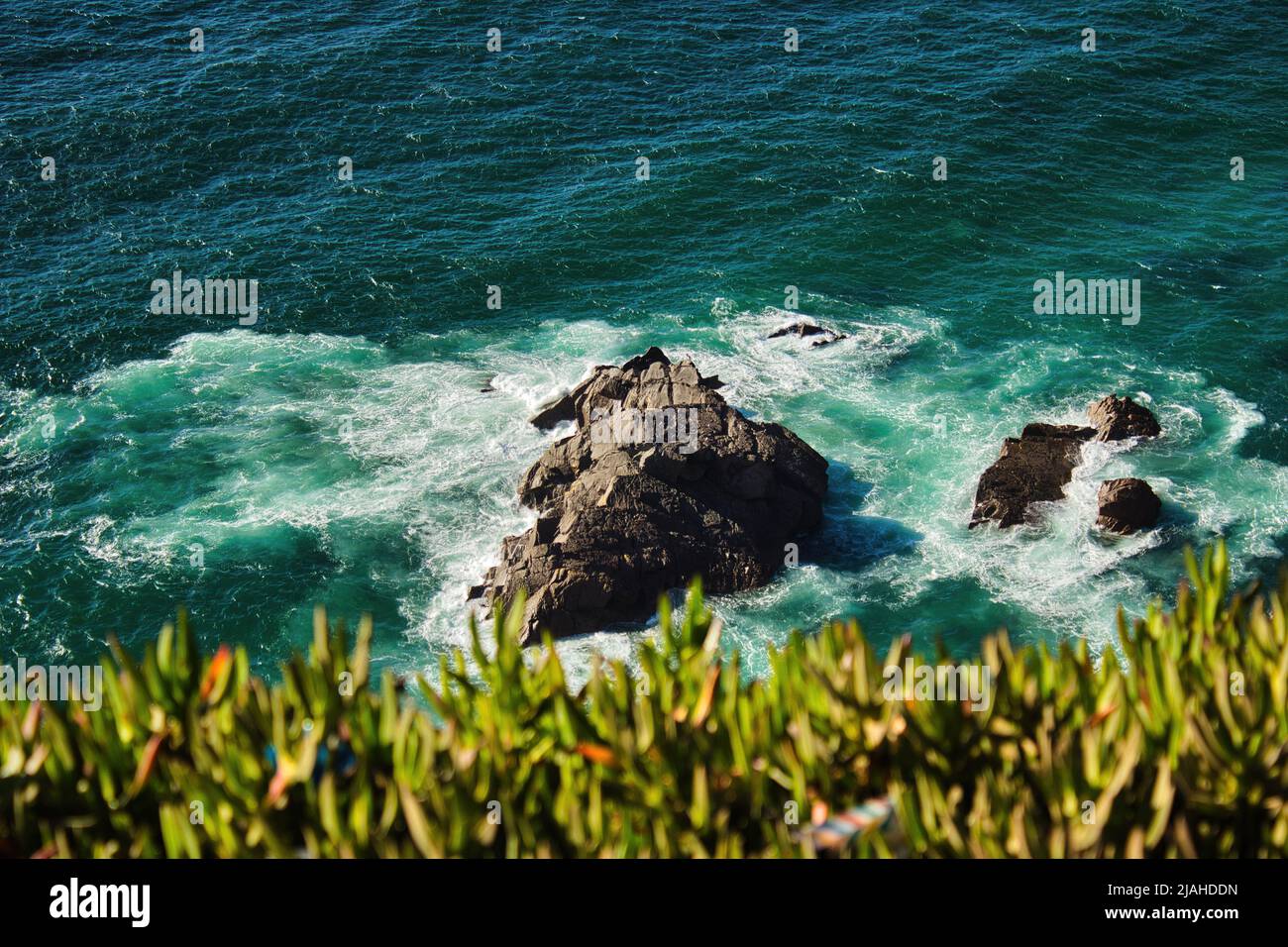 Cabo da Roca or the Cape Roca which is the westernmost point of ...