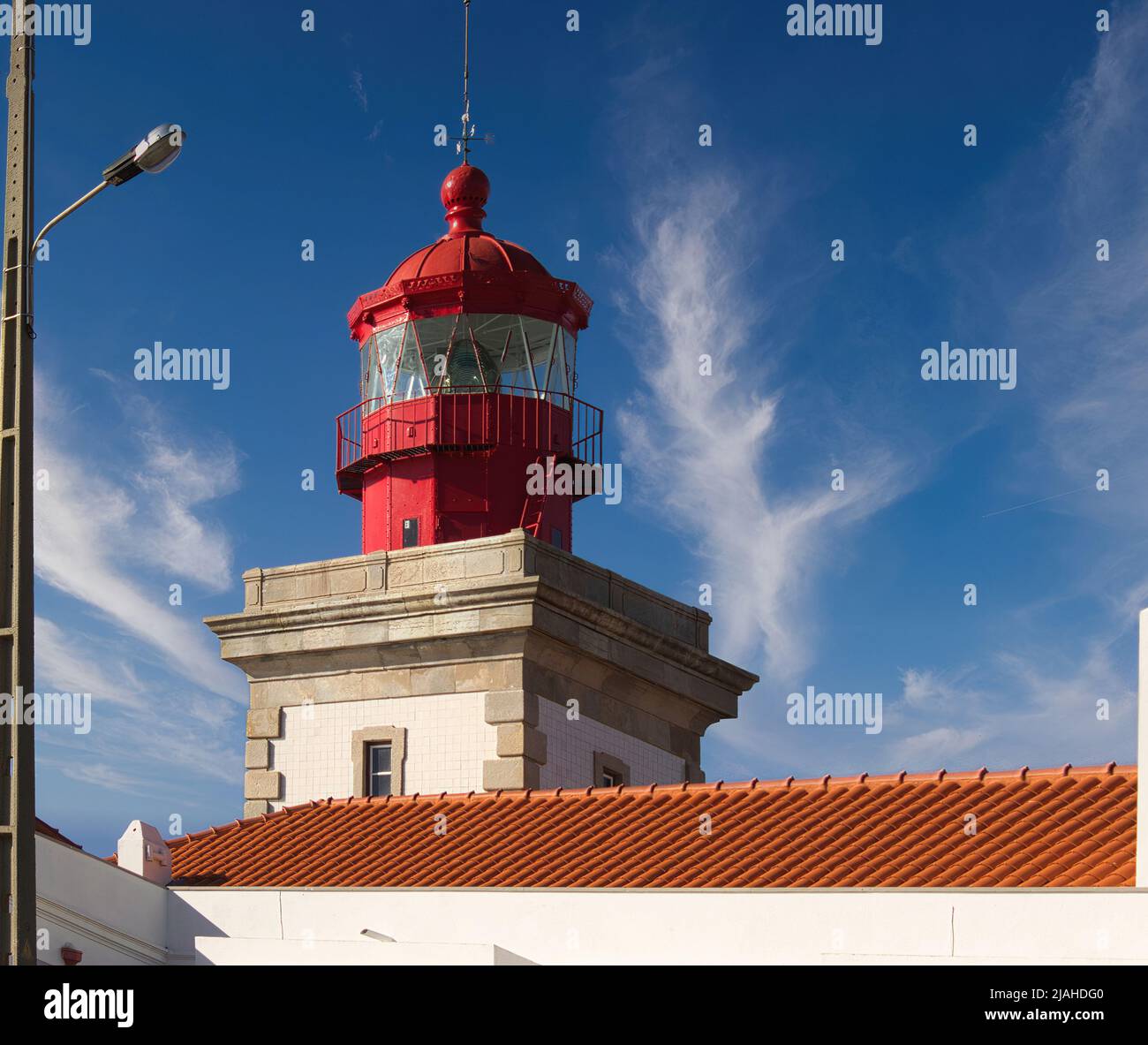 The Lighthouse overlooking Cabo da Roca the westernmost point of ...