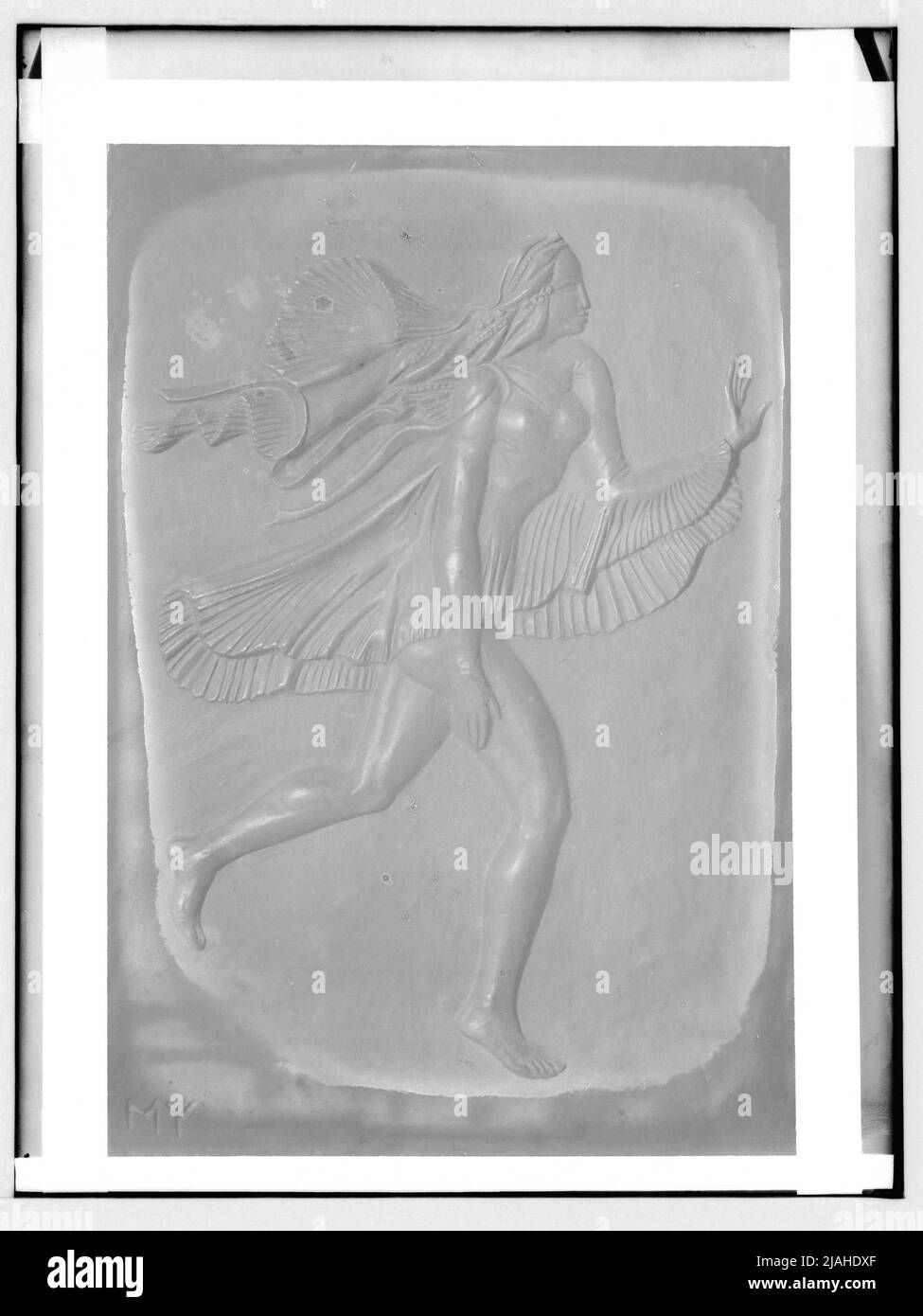 Greek mythological relief Black and White Stock Photos & Images - Alamy
