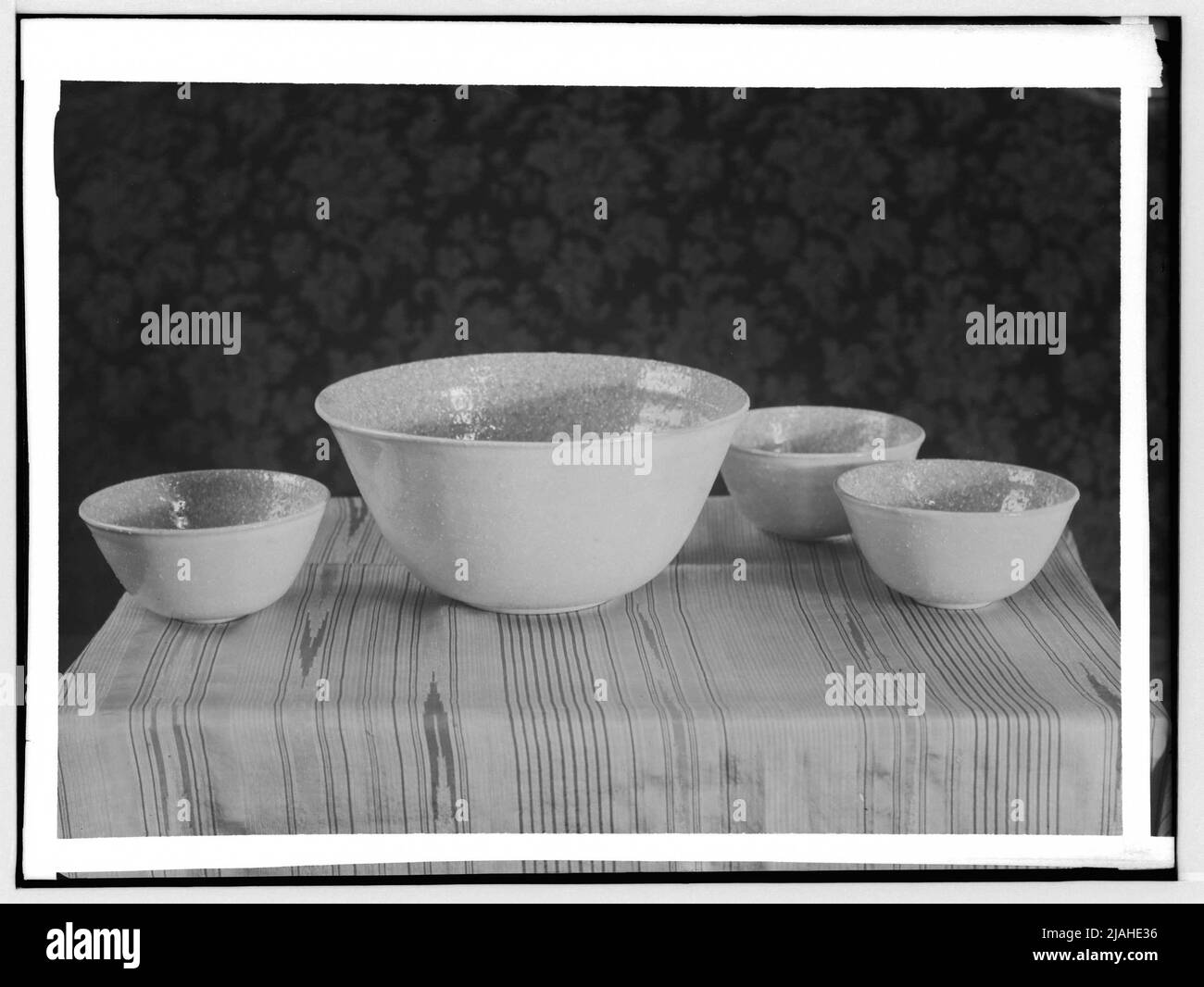 White glazed pottery Black and White Stock Photos & Images - Alamy