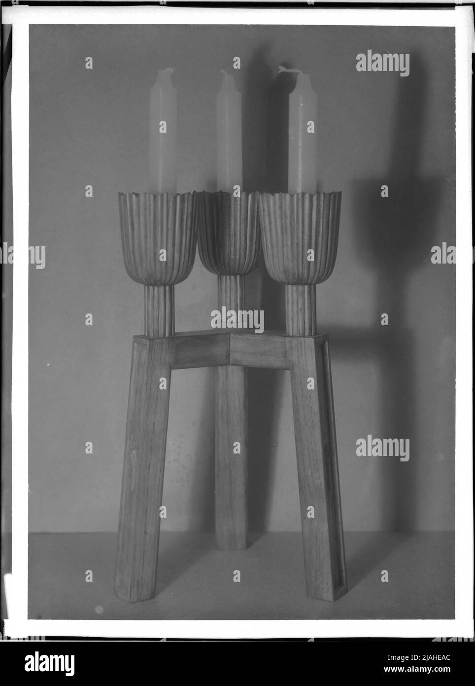 Decorative objects made wooden Black and White Stock Photos & Images ...