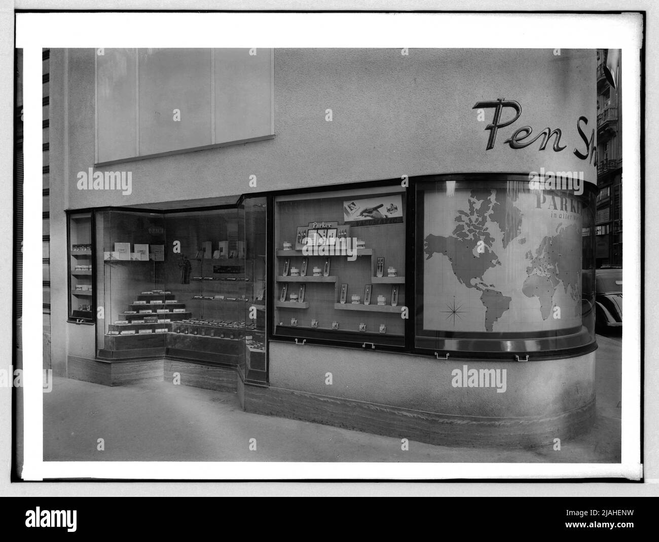 Pen-Shop, 1st, Führichgasse/Tegetthoffstraße (architect: Heinrich Kulka ...