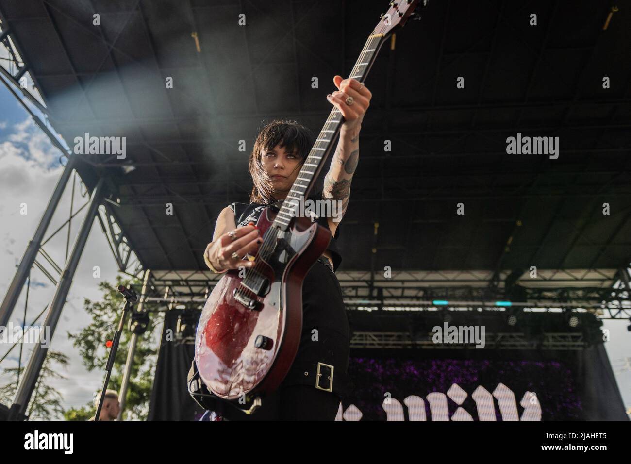 Hot Milk - Han Mee performs during the 2022 BottleRock Napa Valley at ...