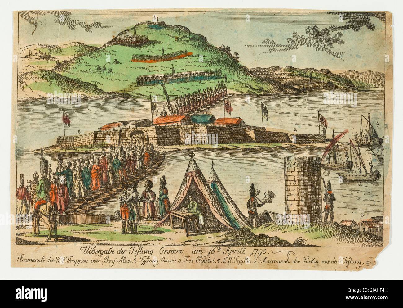 "Uiberation of the Orsova fortress ...". Handover of the Orsowa ...