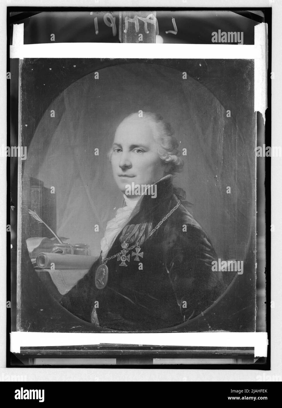 Mayor Stefan Edler von Wohlleben, around 1805 (Inv.-No. 31064 Stock ...