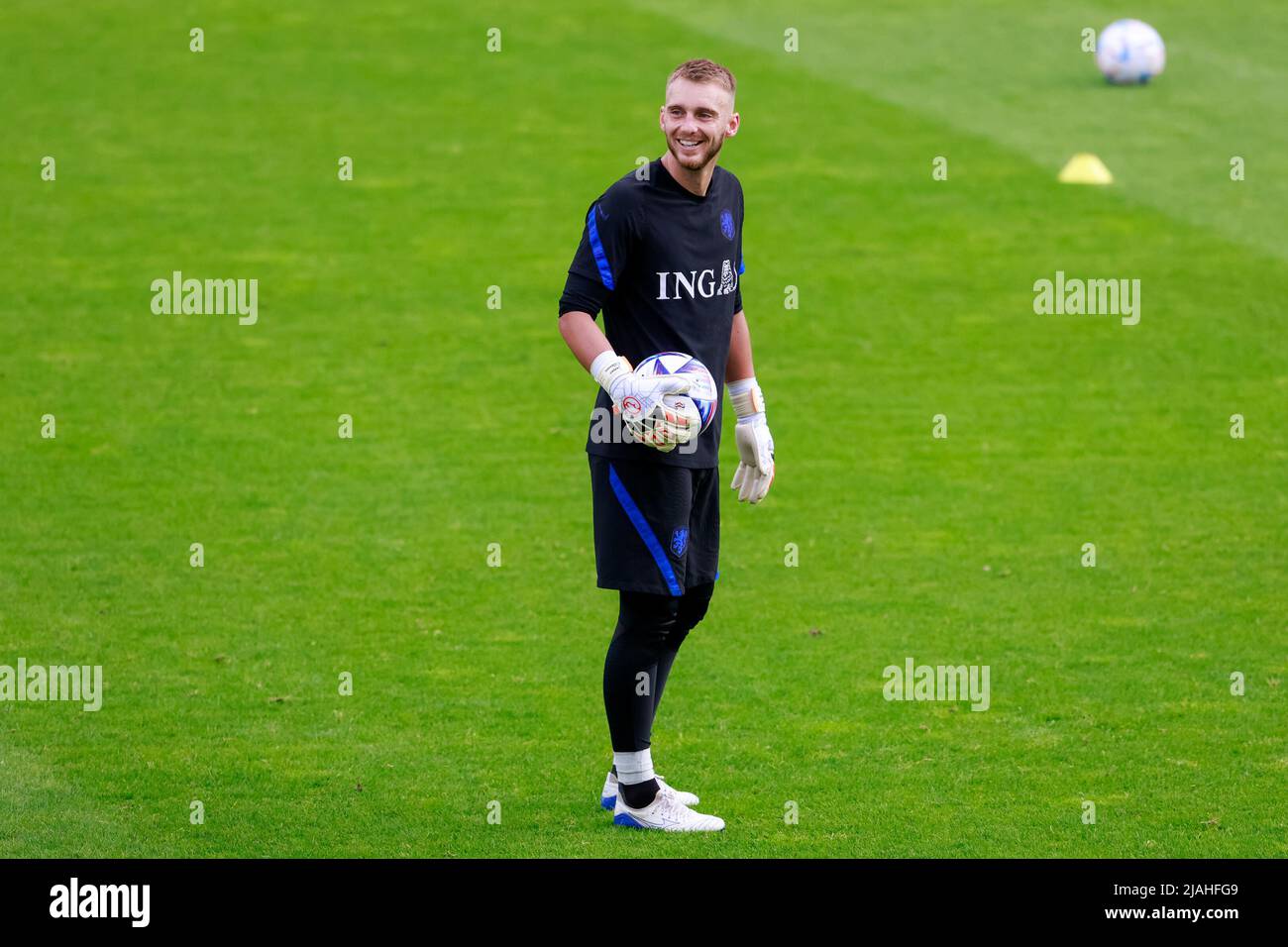 ZEIST, NETHERLANDS - MAY 30: Jasper Cillessen of the Netherlands during ...