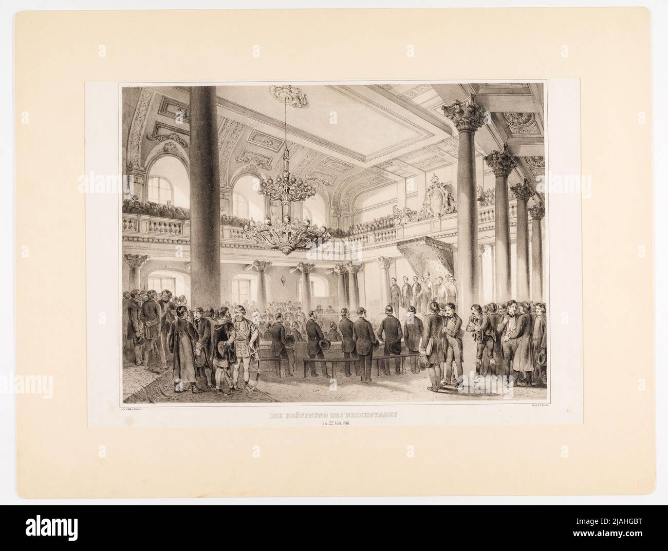 Austrian reichstag 1848 hi-res stock photography and images - Alamy