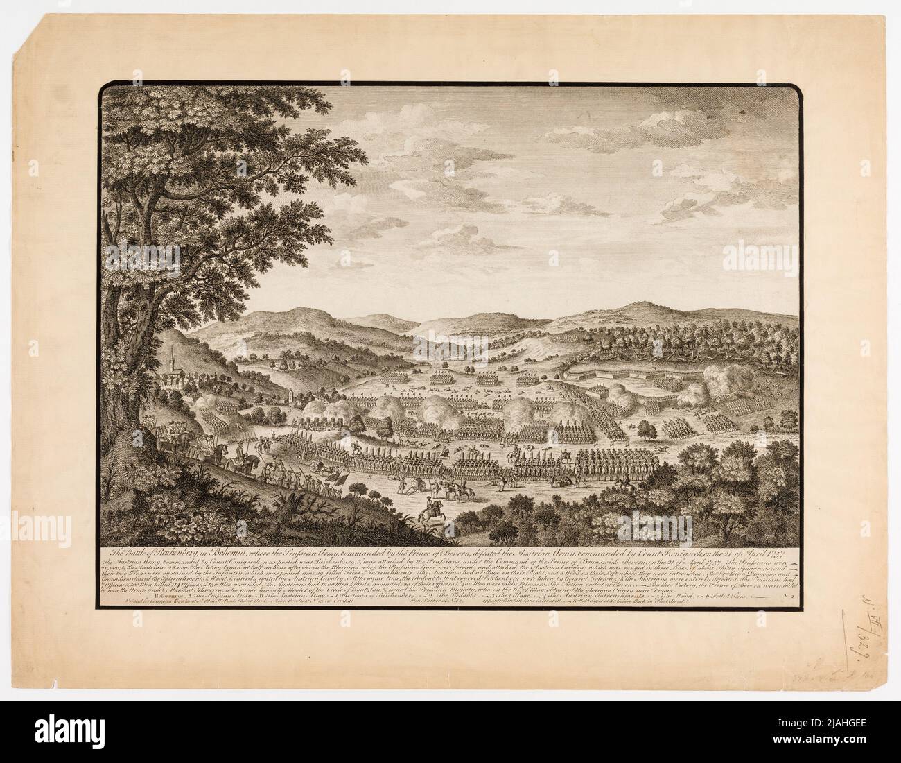 "The Battle of Reichenberg, in Bohemia, where the Prussian Army ...