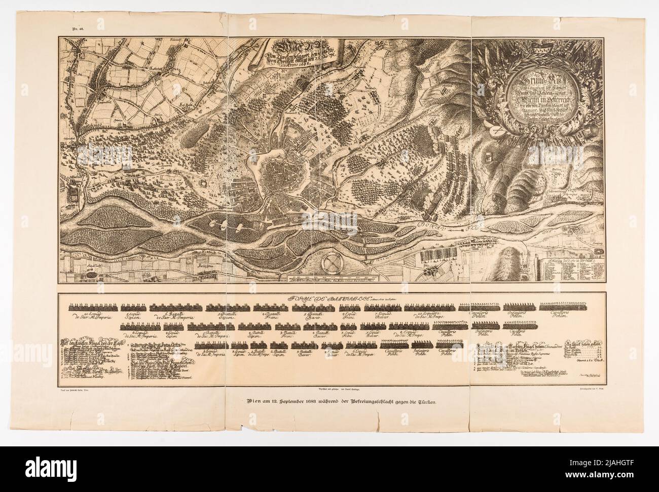"Vienna on September 12, 1683 during the liberation battle against the ...
