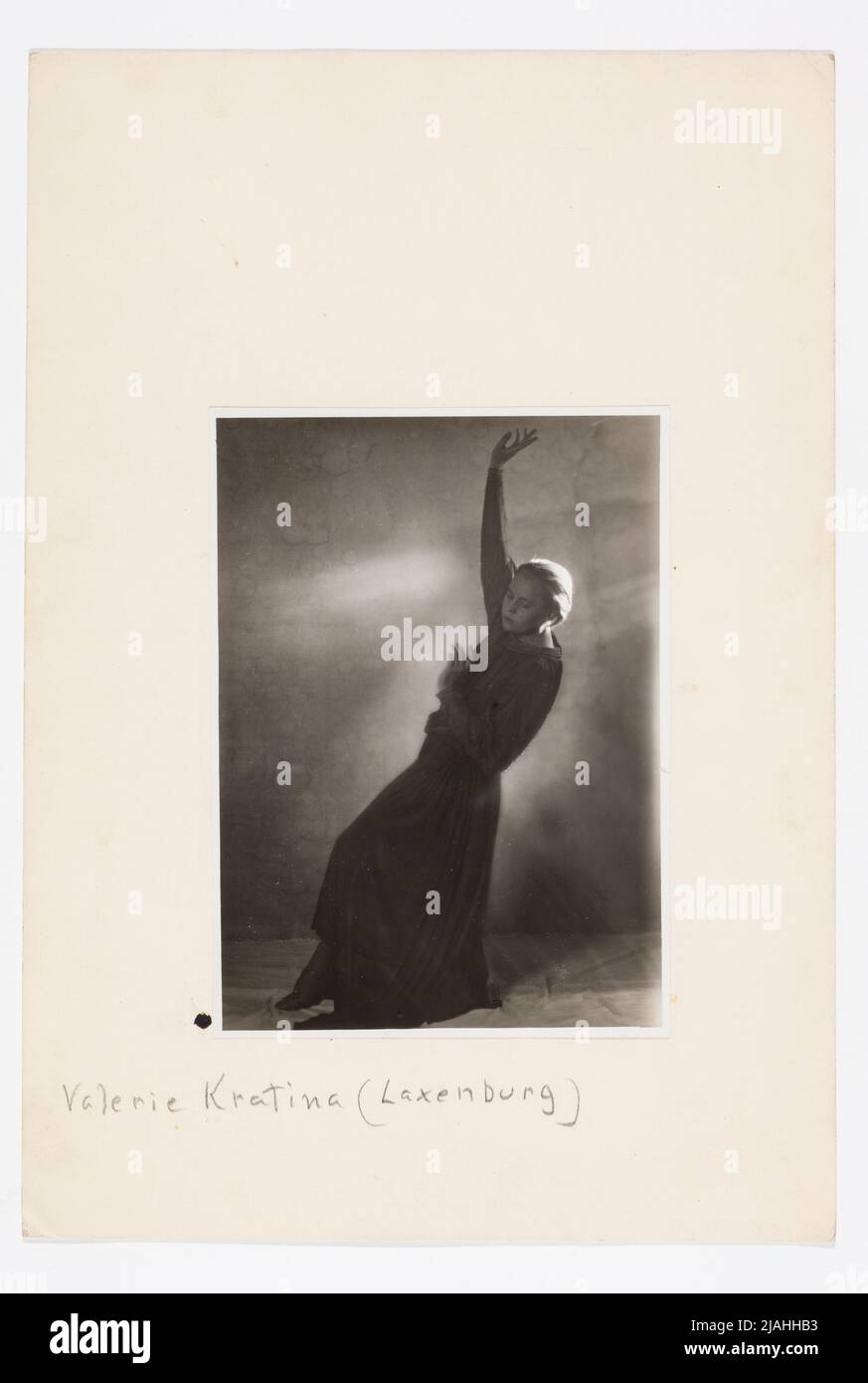 Dancepose, Valerie Kratina (Hellerau-Laxenburg school). Unknown Stock ...