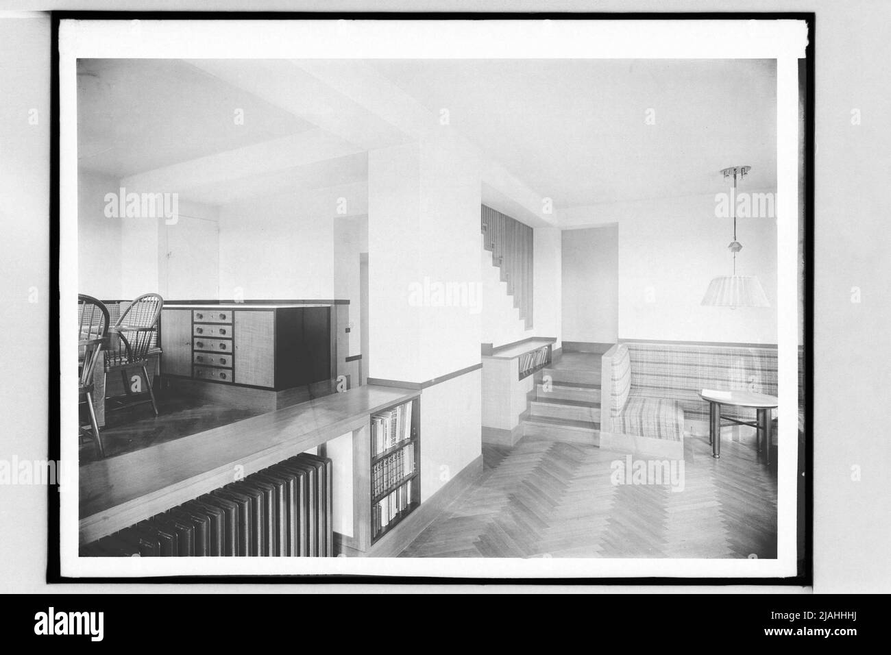 Haus Weissmann, 13th, Küniglberggasse 55, living space Stock Photo - Alamy