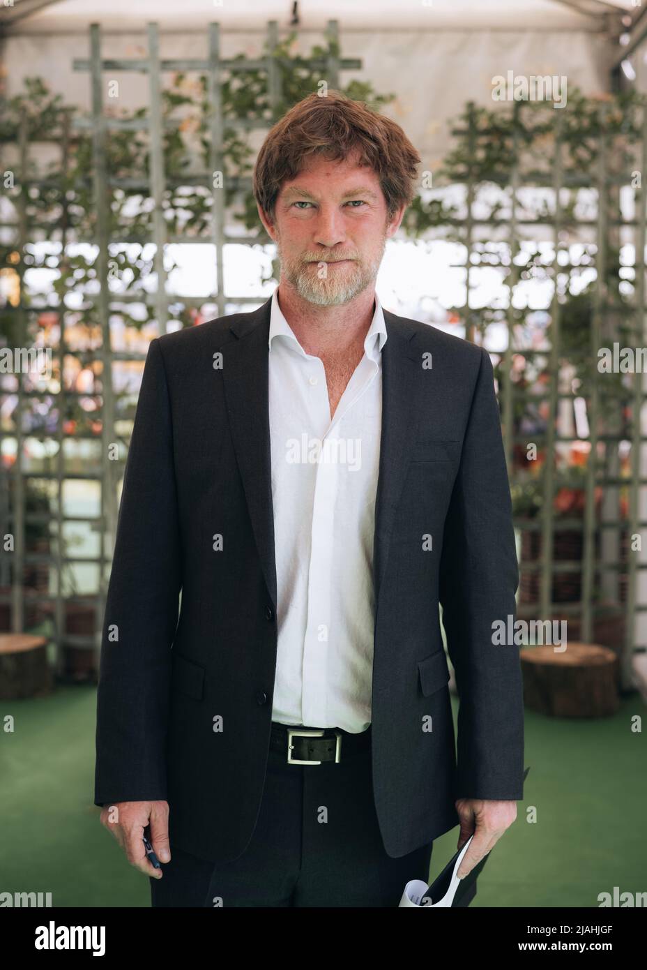 Hay-on-Wye, Wales, UK. 30th May, 2022. Horatio Clare Portrait at Hay ...