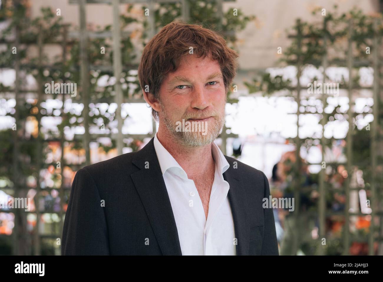 Hay-on-Wye, Wales, UK. 30th May, 2022. Horatio Clare Portrait at Hay ...
