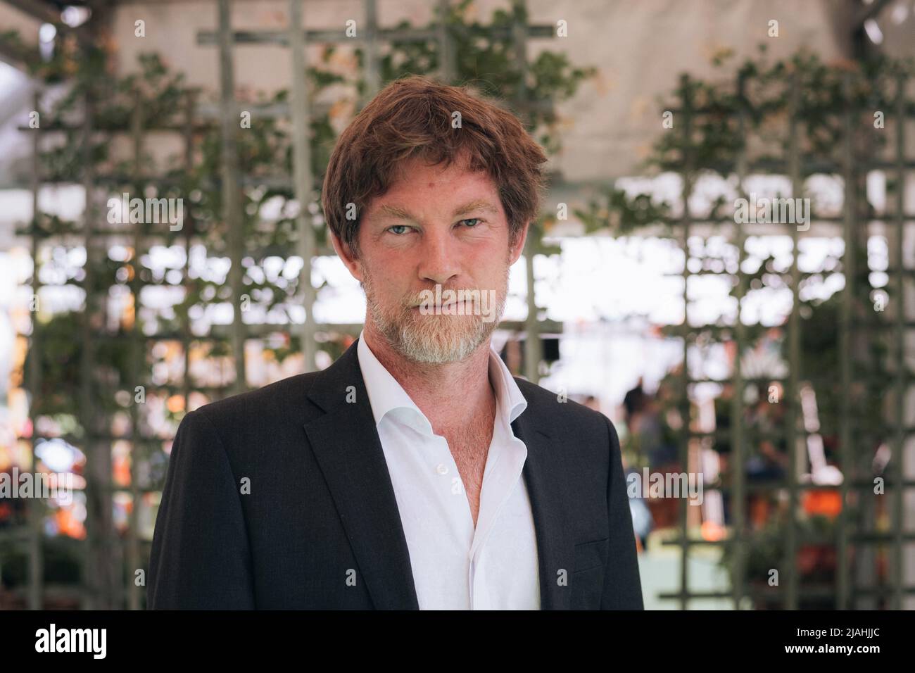 Hay-on-Wye, Wales, UK. 30th May, 2022. Horatio Clare Portrait at Hay ...